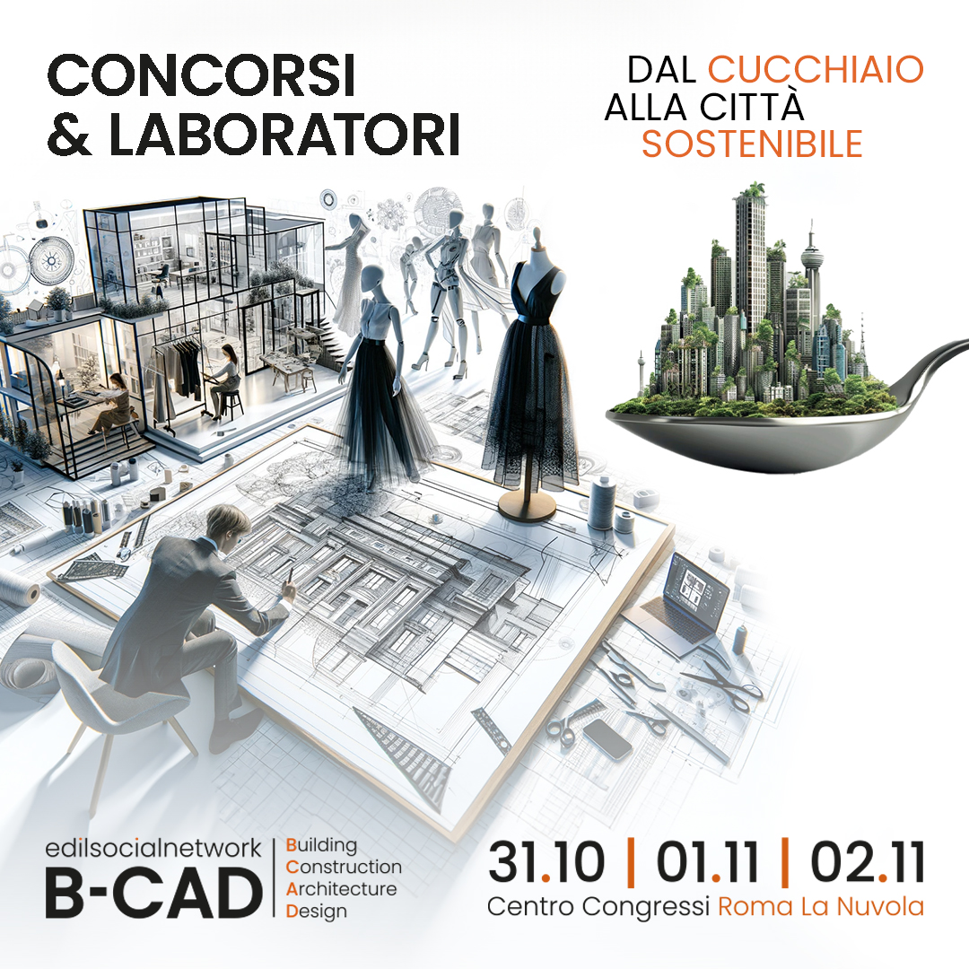 Concorsi e Laboratori 2024 | B-CAD La Nuvola Fiera Roma Edilizia ...