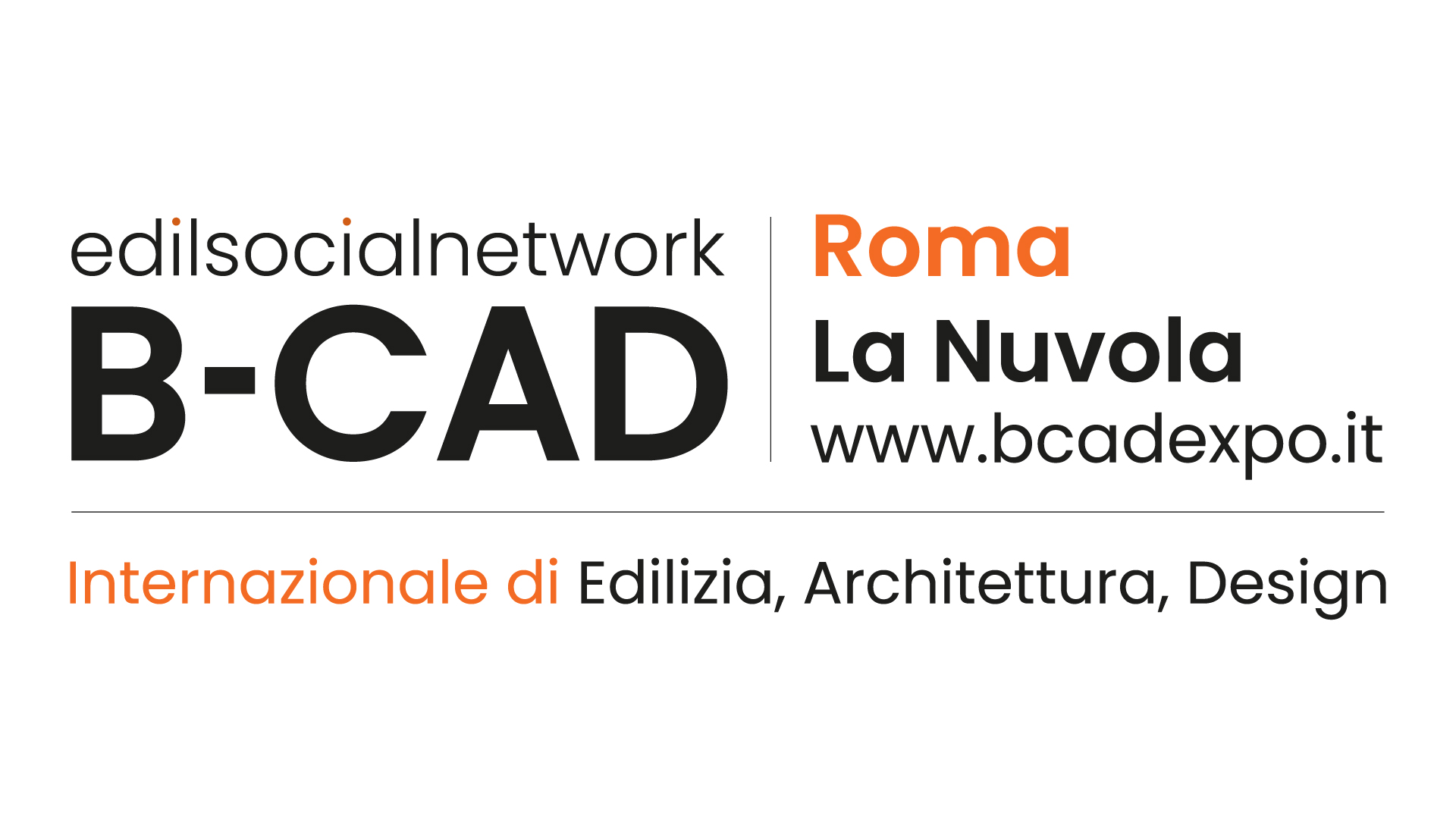 Calendario eventi | B-CAD La Nuvola Fiera Roma Edilizia Architettura ...